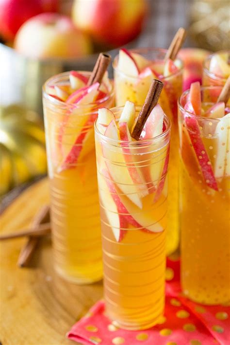 Sparkling Apple Cider Sangria Recipe Easy And Delish