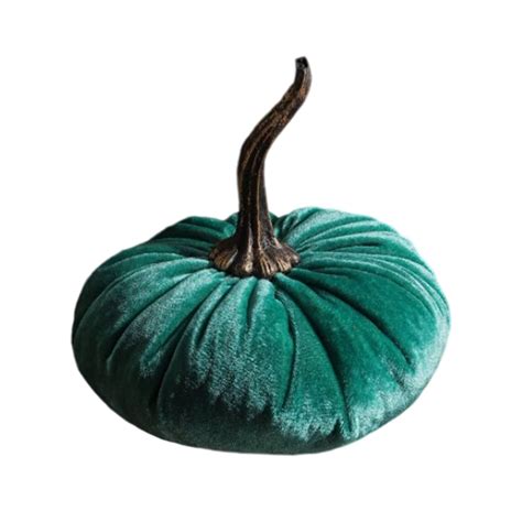 Velvet Pumpkins Assortedcolors And Sizes Fake Artificialsmall Velvet