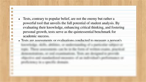 Solution Tests Are Best Ways To Analyze Students Studypool