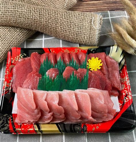 頂級藍鰭吞拿魚三色刺身切片套餐🤩 急凍頂級藍鰭吞拿魚三色刺身切片套餐 （中トロ、大トロ、赤身）hk 370 00 注意 急凍貨品需解凍食用