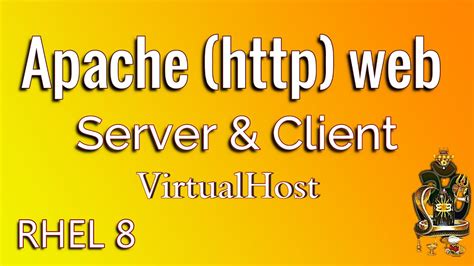 Apache Web Server And Client With Virtualhost In Rhel 8 How To Configure Apache Srvr