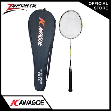 Kawagoe 1 Pc Professional Badminton Racket W Bag Graphite Racket