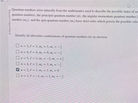 Solved What Quantum Numbers Specify These Subshells 7s N