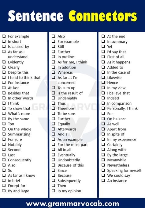 Spanish Sentence Connectors At Stanley Blake Blog