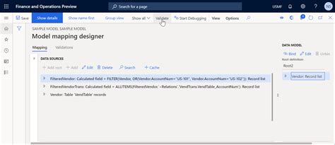 런타임 문제를 방지하기 위해 구성된 Er 구성 요소 검사 Finance And Operations Dynamics 365