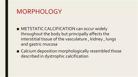 Pathologic Calcification Pptx