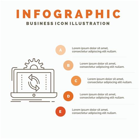Data Processing Analysis Reporting Sync Infographics Template For