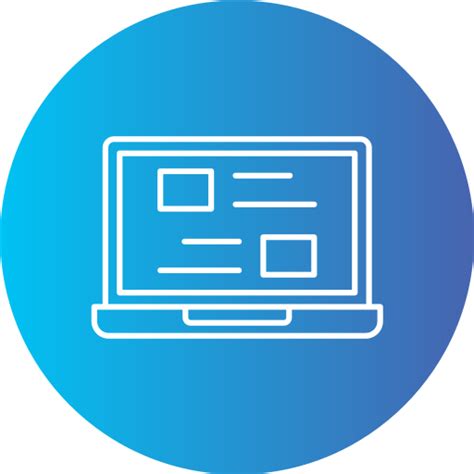 Dashboard Generic Flat Gradient Icon