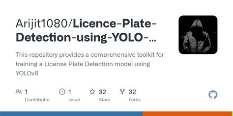 Github Arijit1080 Licence Plate Detection Using Yolo V8 This