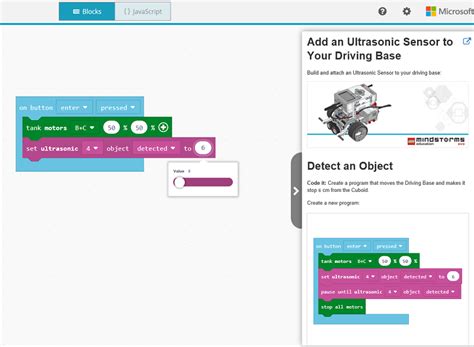 Makecode Per Lego Mindstorms Education Ev3 Michele Maffucci