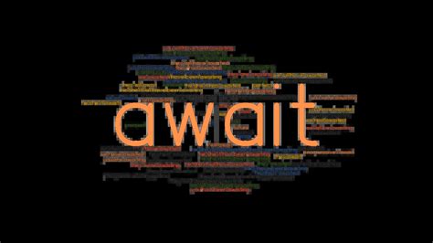 Await Past Tense Verb Forms Conjugate Await Grammartop