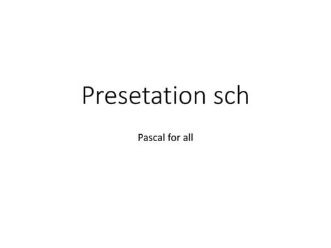 Pascalpptx