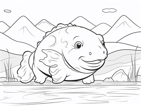 Realistic Blobfish Coloring Sheet Coloring Page Realistic Blobfish Coloring Sheet Coloring Page