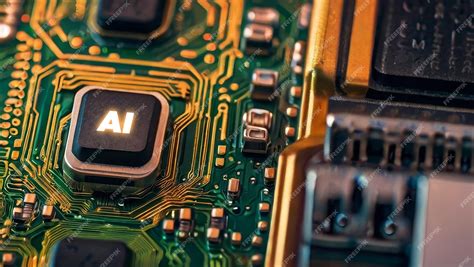 Future Of Computing Power Of Ai With Advanced Processor Ai Technology Premium Ai Generated Image