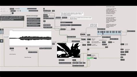 Maxmsp Motion Synthesizer With Granular Synthesis Youtube