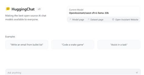 Hugging Face Releases Open Source ChatGPT Alternative HuggingChat No Brain Technology