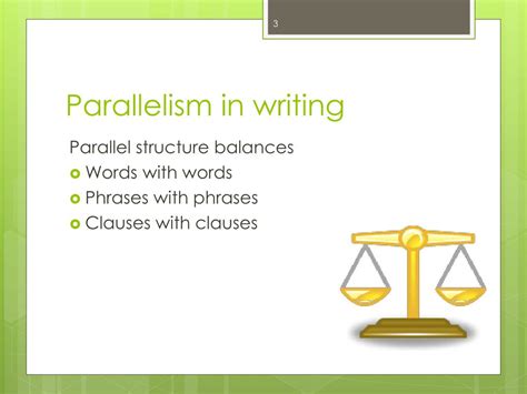 Ppt Parallelism Writing With Parallel Structure Power Vrogue Co