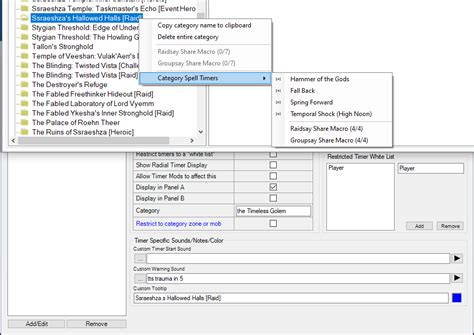 TriggerTree Plugin Adds Another Interface For Managing Custom Triggers ACT Forums