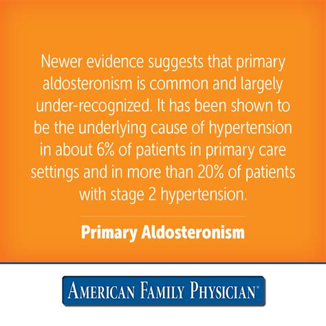 Primary Aldosteronism Aafp