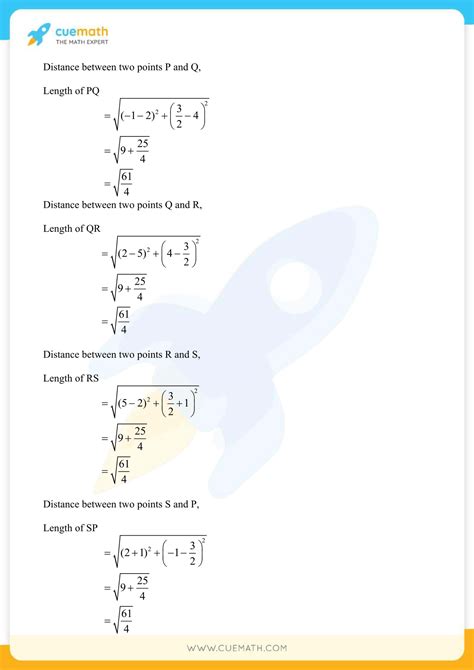Ncert Solutions Class 10 Maths Chapter 7 Coordinate Geometry