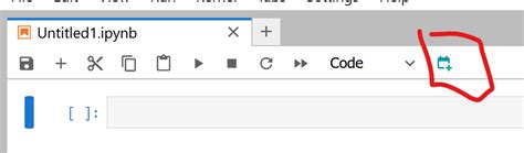V1 3 0 Missing Schedule Icon From Notebook Issue 346 Jupyter