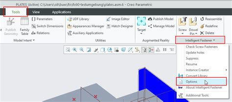 Solved Intelligent Fastener Folder Ptc Community