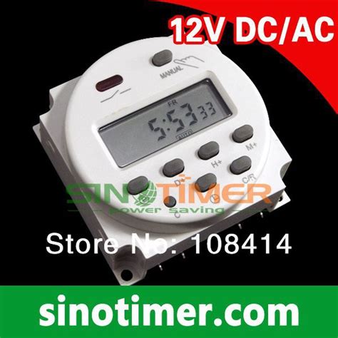 SINOTIMER Days Programmable V DC Digital Timer Wholesale SINOTIMER Wholesale Days