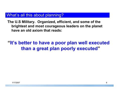 Verification Planning And Metrics To Ensure Efficient Program Execution