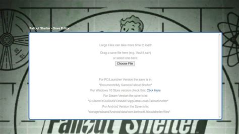 Fallout Shelter Save Editor Explained How To Use And Edit Charlie Intel