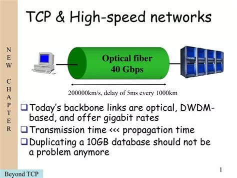 Ppt Tcp And High Speed Networks Powerpoint Presentation Free Download