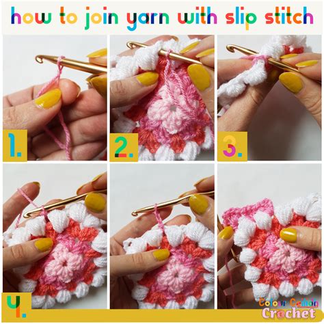 Join New Yarn Double Crochet At Alyssa Dalziel Blog