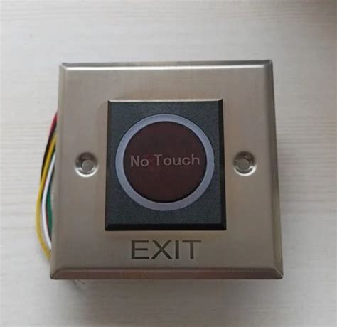 No Touch Door Exit Push Switches At Rs Piece Door Exit Push Button Switches In Hyderabad