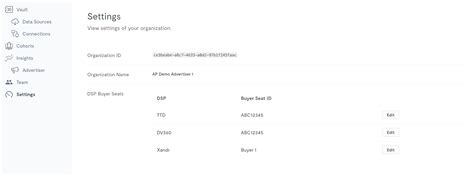 connecting to your dsp advertiser support