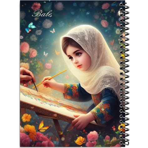قیمت و خرید دفتر طراحی 50 برگ انتشارات بله مدل کاغذ ضخیم طرح دختر نقاش