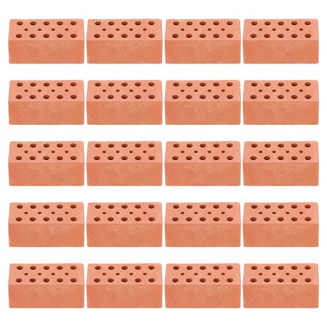 Masteelf 30pcs Mini Bricks Tiny Bricks Miniature Bricks Landscaping