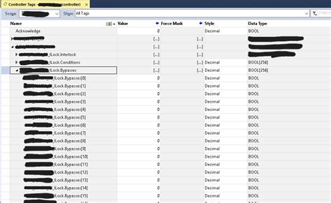 controllogix boolean array data ingestion voters inductive automation