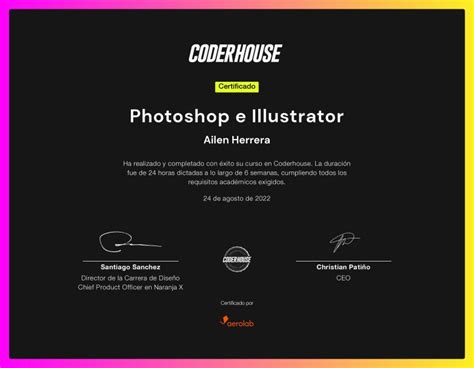 Ailen Herrera On Linkedin Coderhouse Photoshop And Illustrator Finished Final Delivery Branding