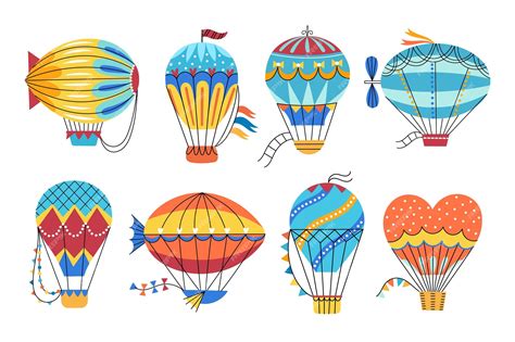 Vintage Hot Air Balloon Printable