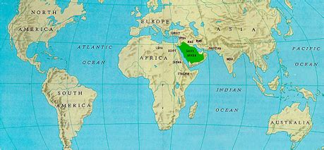 Saudi Arabia Area And Location