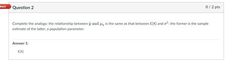 Solved Complete The Analogy The Relationship Between ¯ And