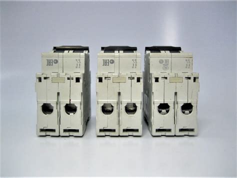 Schneider Electric C60n 2p C50a Qty 3 2 Pole 415v 50a 10ka