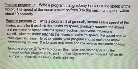 Practice Program 1 Write A Program That Gradually