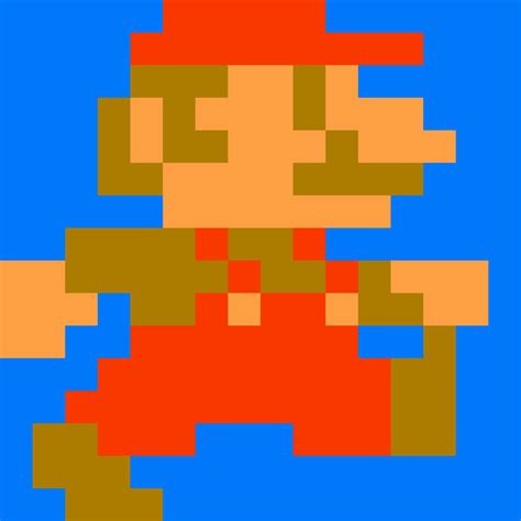 Mario Sprites 8 Bit Block