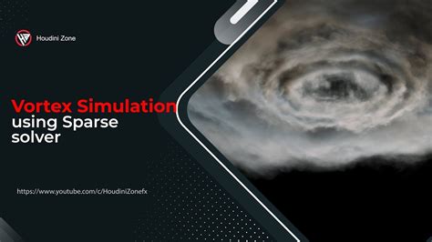 Vortex Cloud Simulation Part 1 Houdini Fx 19 5 Houdinizone Houdini Simulation Houdini Vfx