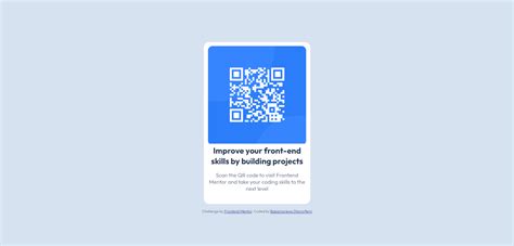 GitHub Mureyyy QR Code Component QR Code Component Built With HTML And Styled With CSS