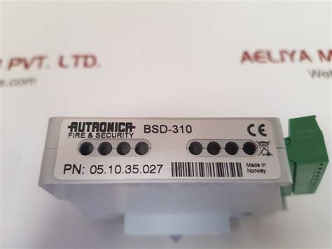 Autronica Bsd 310 Loop Driver Module 051035027 Aeliya Marine Tech