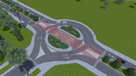 Bus Roundabout R Citiesskylines