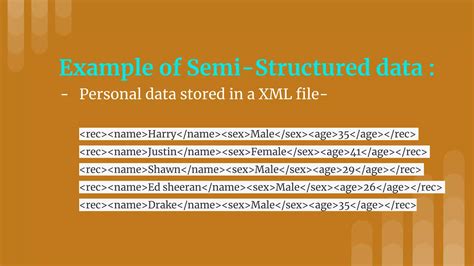 3 Pillars Of Big Data Structured Data Semi Structured Data And