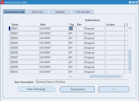 Oracle Inventory Users Guide
