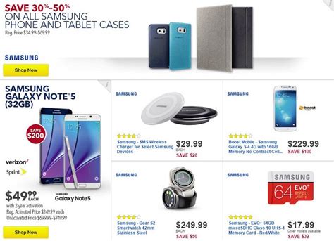 Best Buy Black Friday Deals Include Samsung Galaxy Note For Gift Card With Galaxy S